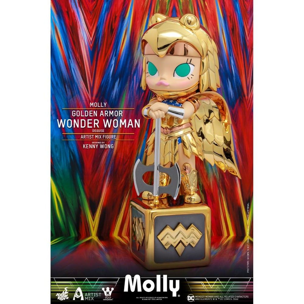 Hot Toys DC Comics Molly Golden Armour Wonder Woman Disguise, Hobbies ...