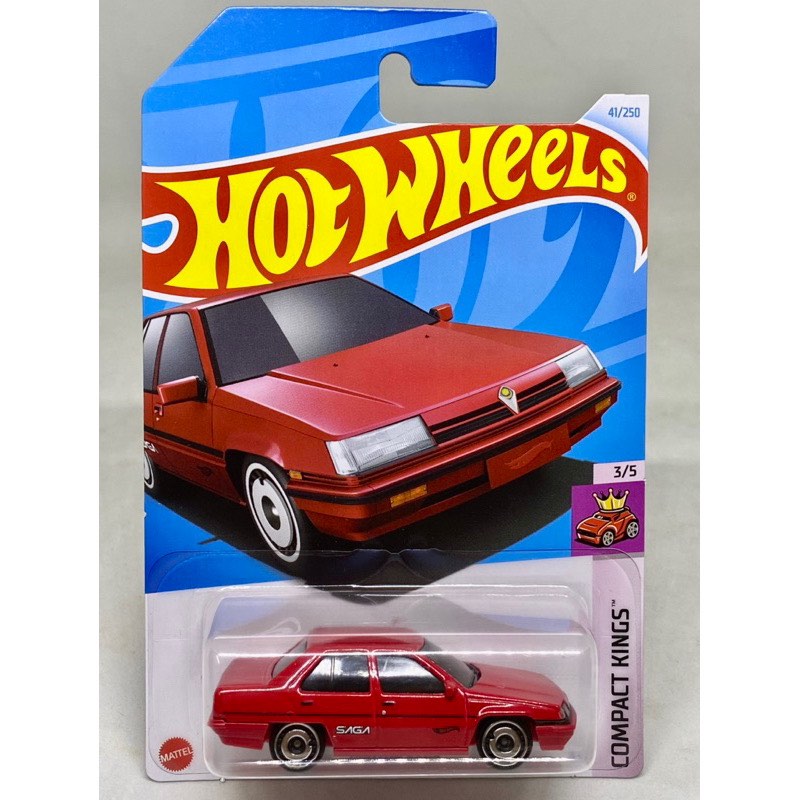 Hot Wheels 1985 PROTON SAGA Red Malaysia Malaysian City Rear Drive ...