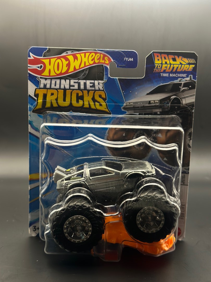 Hot wheels Monster Truck Back to the Future,MT F&F Skyline,MT Batmobile ...