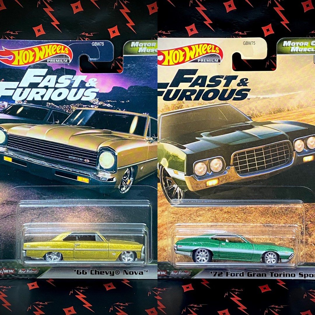 Hot Wheels Fast & Furious Chevy Nova > Hotwheels Ford Gran Torino ...