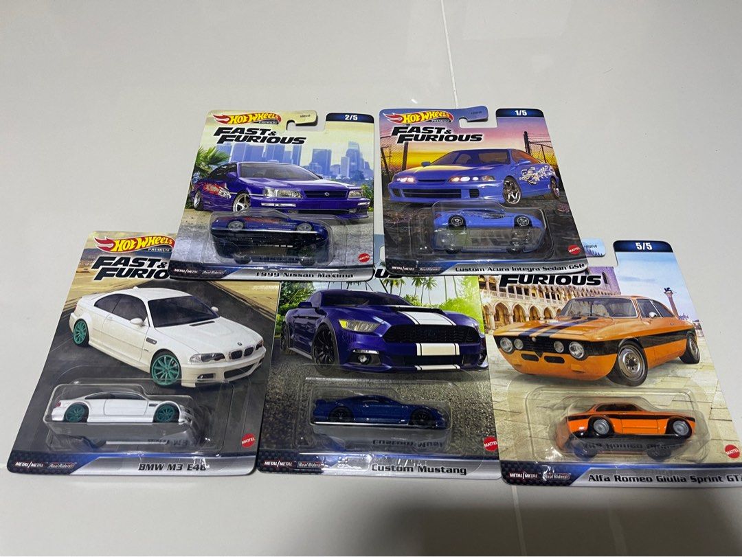 Hot wheels fnf set, Hobbies & Toys, Toys & Games on Carousell