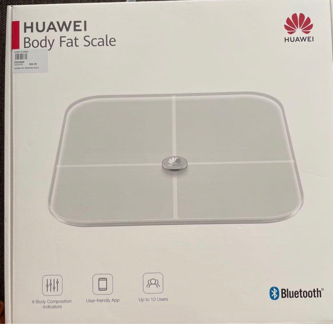 Huawei Bluetooth Weighing Sxale, Health & Nutrition, Health Monitors ...