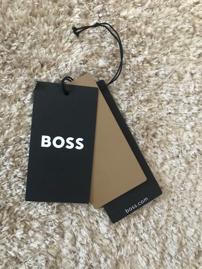 HUGO BOSS TAG PRICE LABEL CARD NEW AUTHENTIC NEW STOK SATUAN, Buku ...