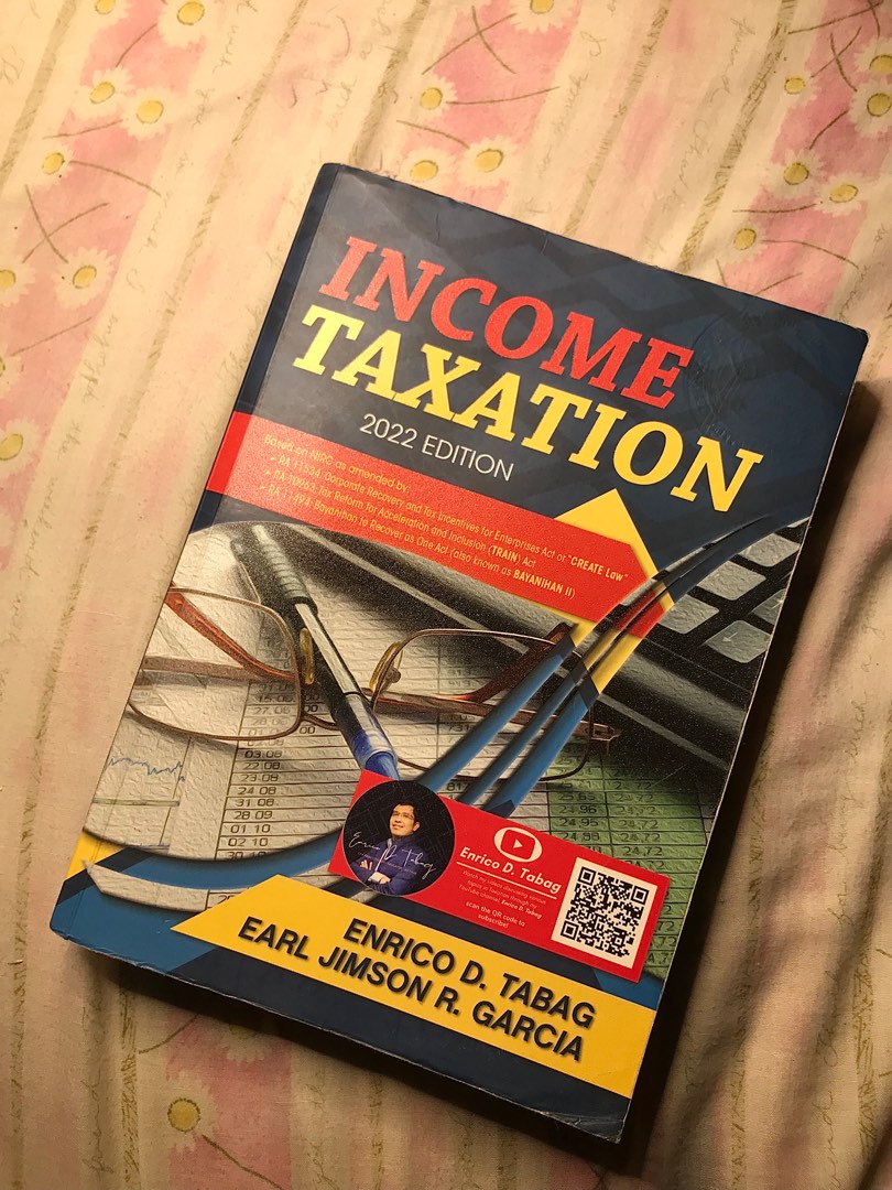 Income Taxation Tabag 2022 Edition, Hobbies & Toys, Books & Magazines ...