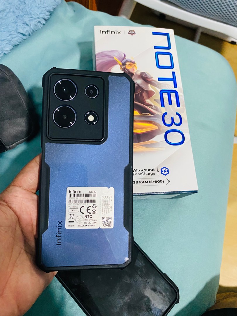 Infinix note 30 256 ROM 16gb RAM 1 month old, Mobile Phones & Gadgets ...