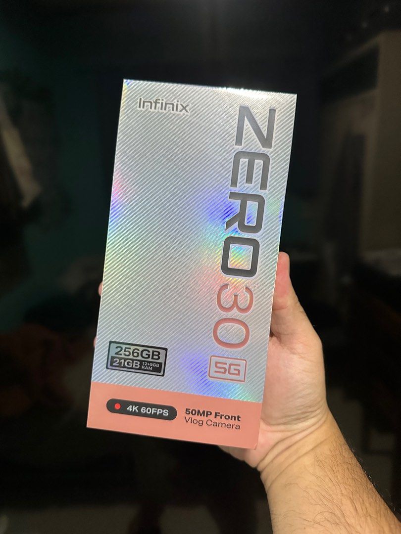 Infinix Zero 30 5G 12+9GB RAM, 256GB ROM, Mobile Phones & Gadgets, Mobile Phones, Android Phones ...