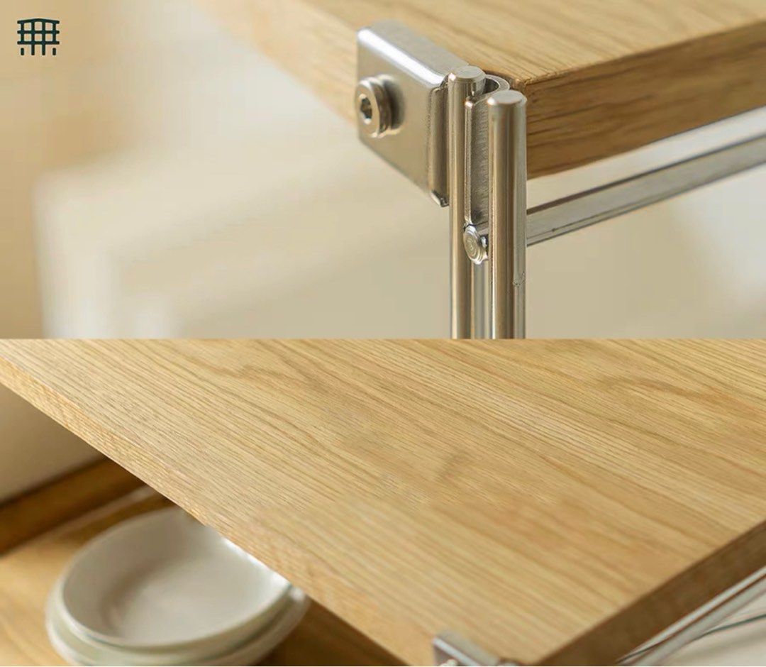 INS - Muji Style Wooden 3 Level Shelf Unit, Furniture & Home Living ...