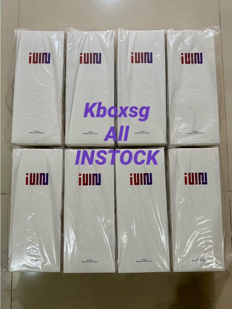 INSTOCK-(G)I-DLE LIGHTSTICK VER.2 /(G)I-DLE LIGHTSTICK 2/ (G)I-DLE ...