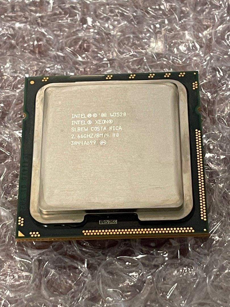 Intel Xeon W3520 2.66GHZ / 4 Core 8 Thread CPU, Computers & Tech, Parts ...