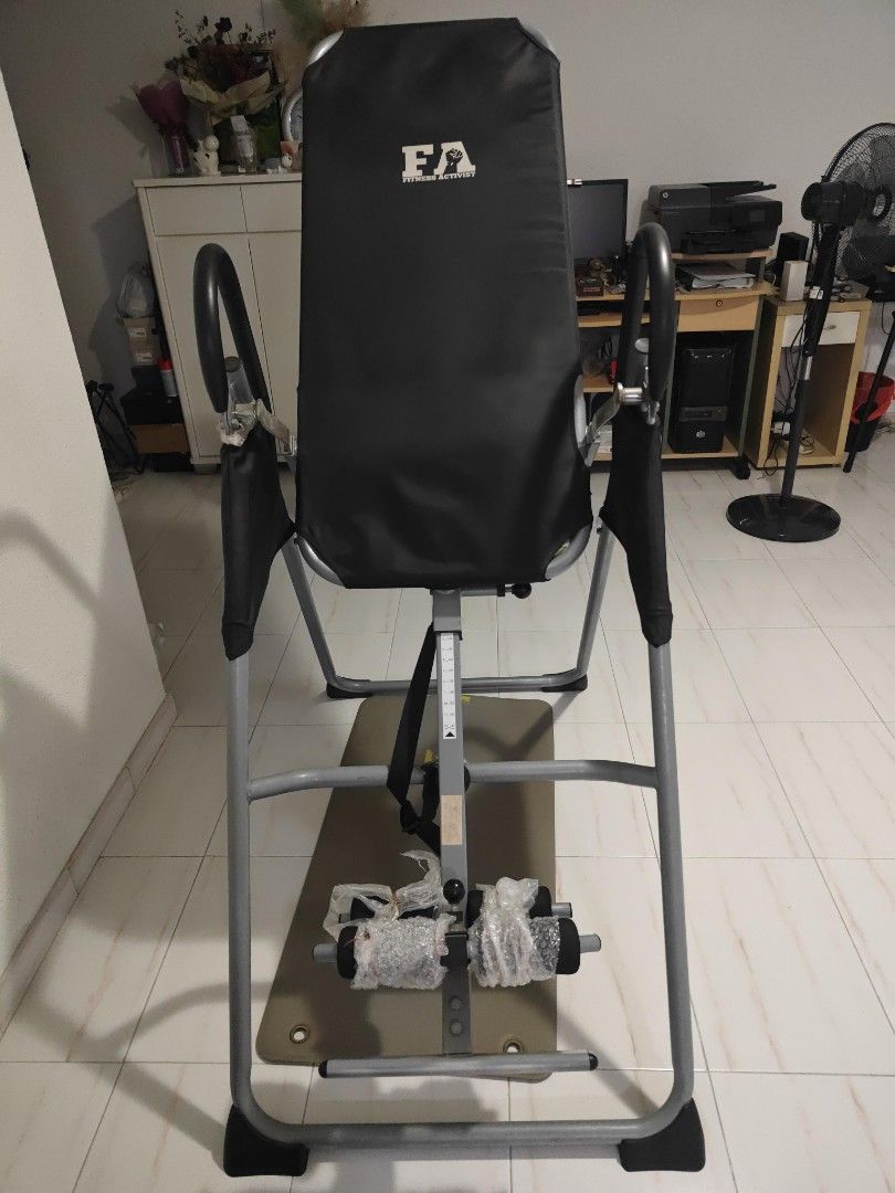 Inversion Table, Lower Back pain traction relief, Sports Equipment ...