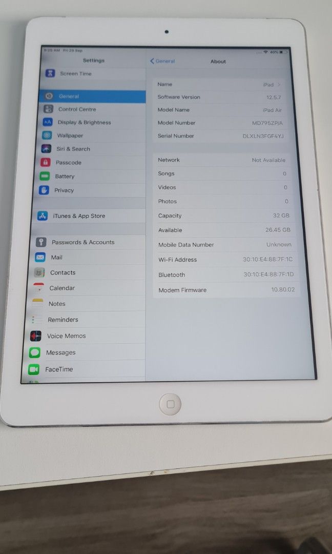 Ipad Air 32GB First Generation A1475, Mobile Phones & Gadgets, Tablets ...