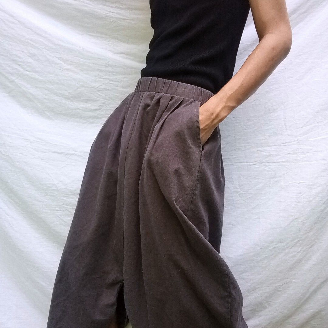 Japanese Weird Ultra Wide Pants, Women's Fashion, Bottoms, Other ...
