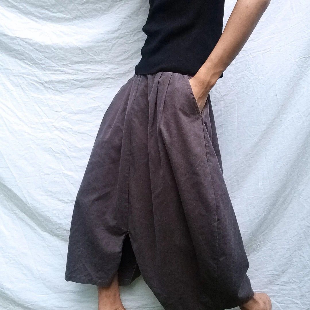 Japanese Weird Ultra Wide Pants, Women's Fashion, Bottoms, Other ...