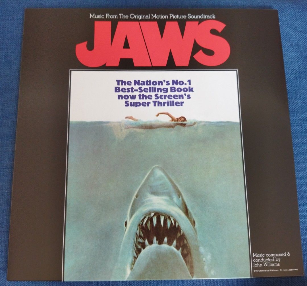 Jaws OST vinyl LP, Hobbies & Toys, Music & Media, Vinyls on Carousell
