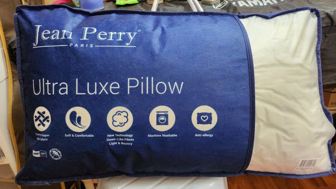 Jean Perry Pillow, Furniture & Home Living, Bedding & Towels on Carousell