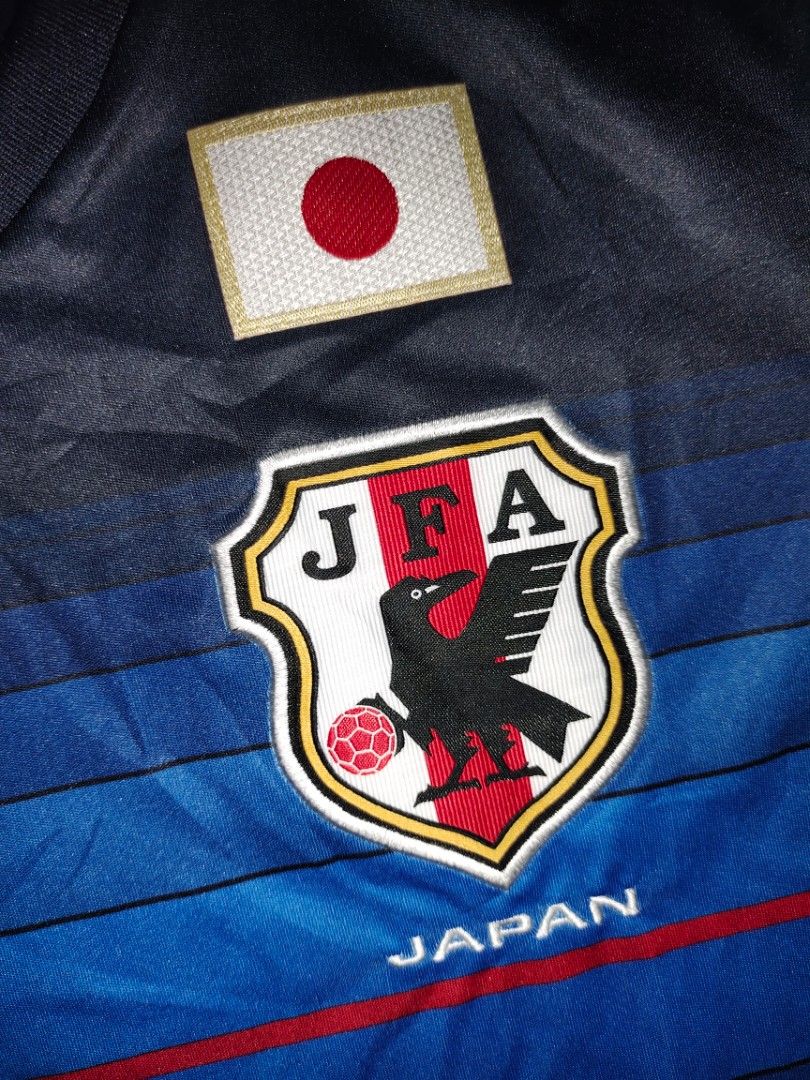 JFA Japan Soccer Jersey by Adidas, Men's Fashion, Tops & Sets, Tshirts & Polo Shirts on Carousell