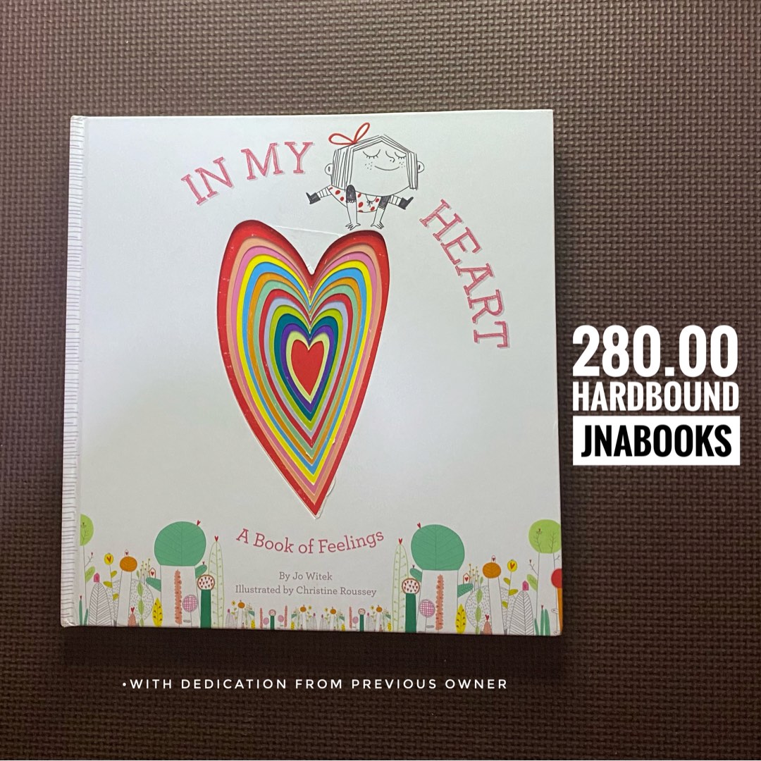 Jo Witek- In My Heart a book about Feelings, Hobbies & Toys, Books ...