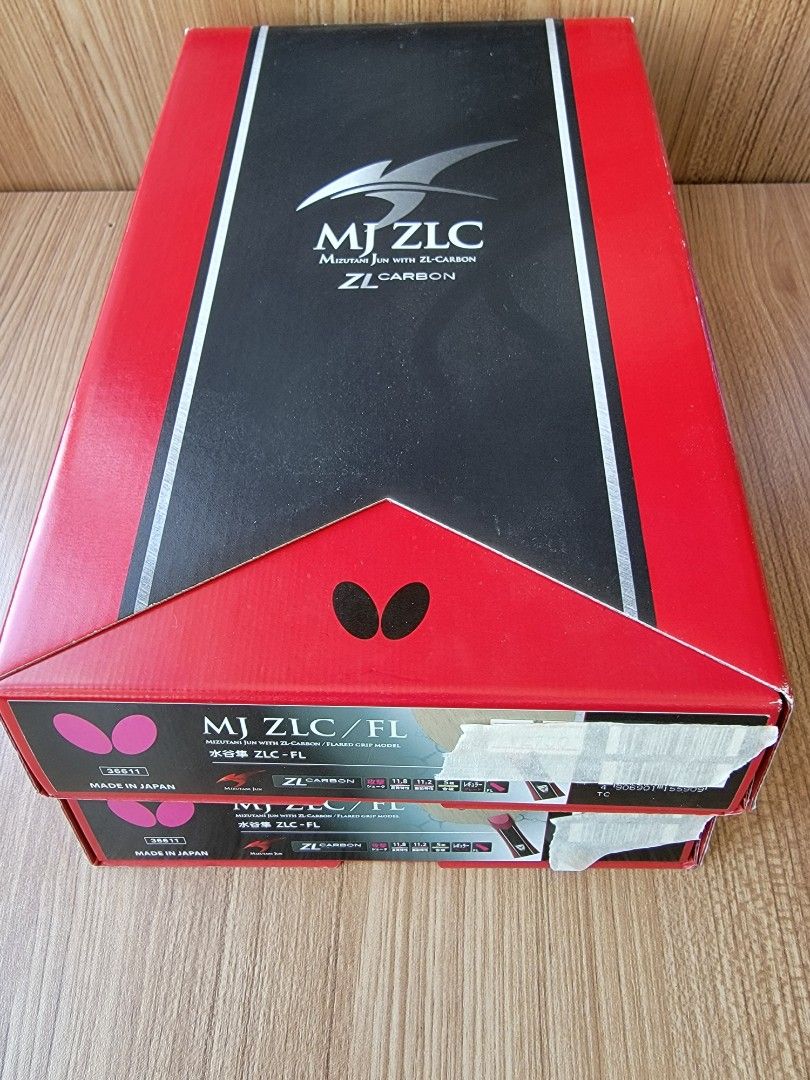JP-BU001 日版 正貨保證 蝴蝶 水谷隼 ZLC FL ST 橫拍 底板 N碼 86g , 運動產品, 運動與體育, 運動與體育 - 球拍和球類運動 - Carousell