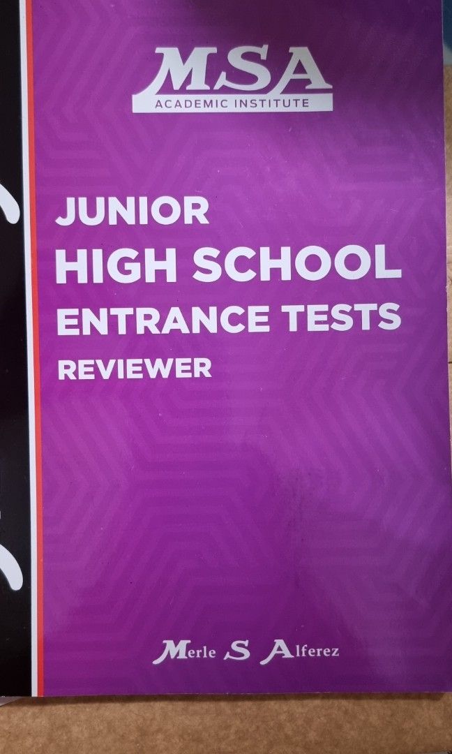 Junior High School Reviewer, Hobbies & Toys, Books & Magazines ...
