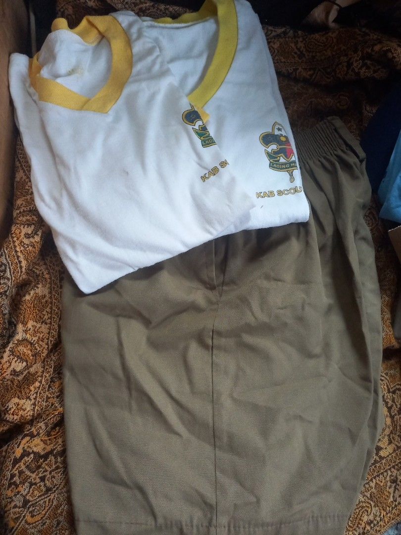 Kab Scout Uniform, Babies & Kids, Babies & Kids Fashion on Carousell