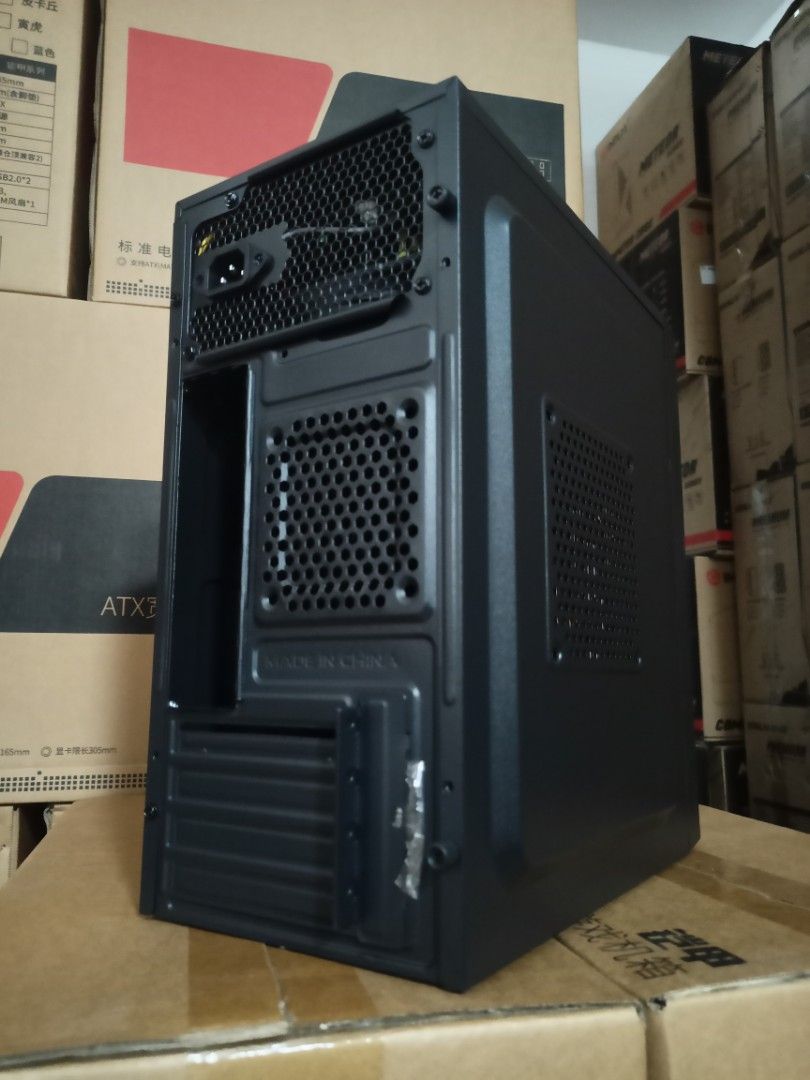 Keytech K2 ITX - MATX Computer Desktop Case/Chassis + 600W Power Supply ...