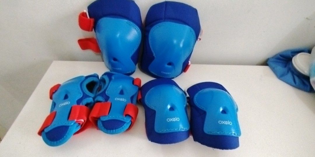 Knee, Elbow, Hand Pads Protection for Roller Skates, Hobbies & Toys ...
