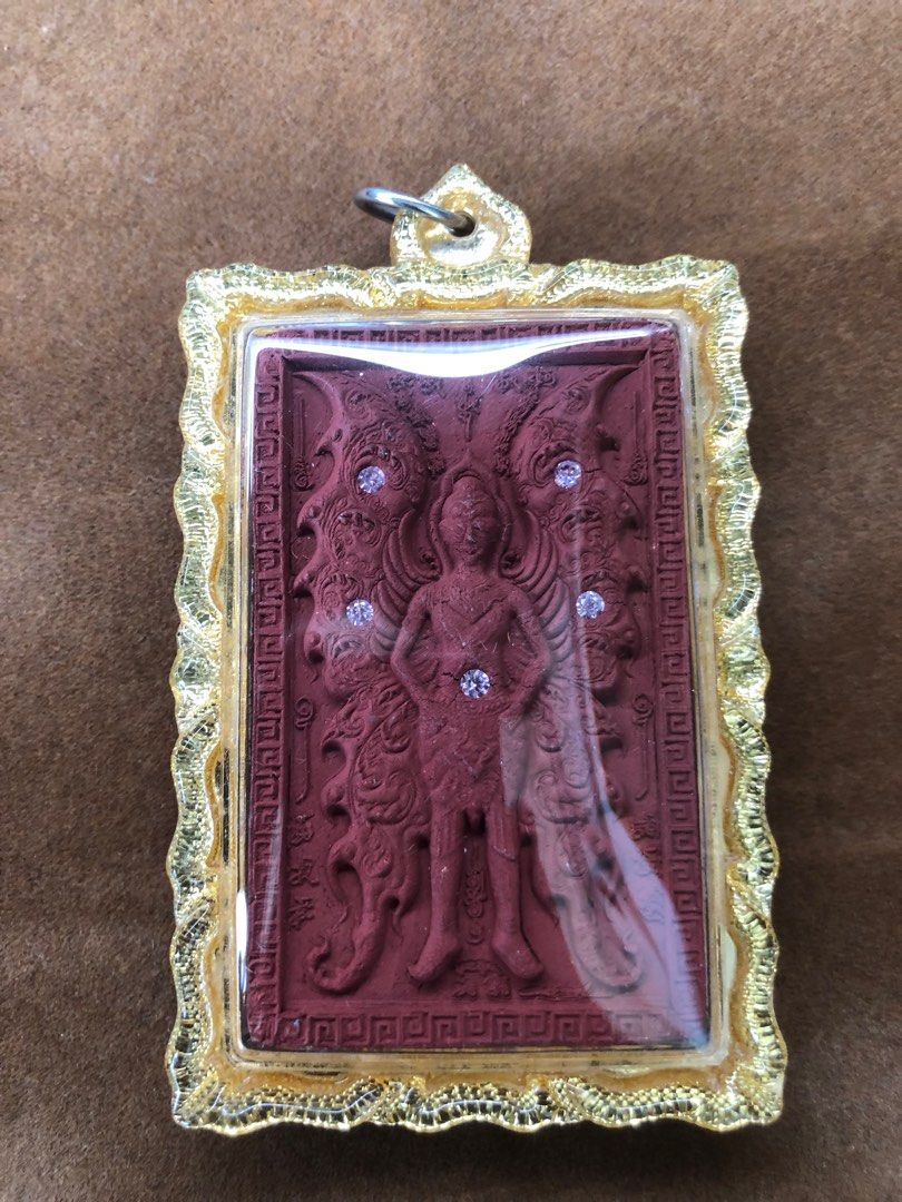 Kruba Krissana Butterfly Amulet - Kuman Thep / Thep Kuman with Khun ...