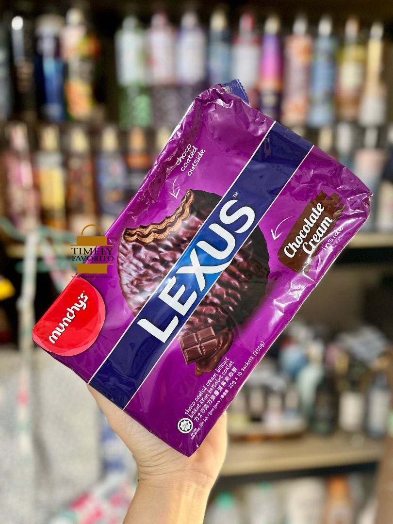 Lexus Chocolate/Peanut Butter Cream Biscuits, Food & Drinks, Packaged ...