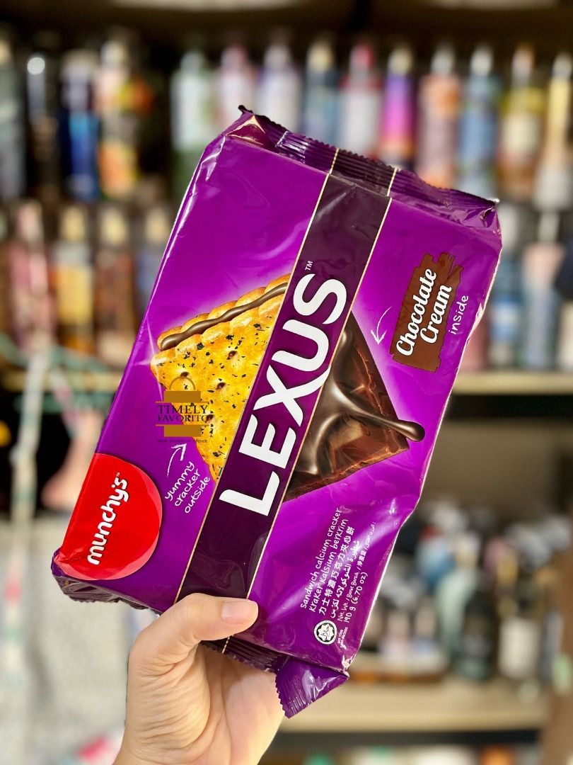 Lexus Chocolate/Peanut Butter Cream Biscuits, Food & Drinks, Packaged ...