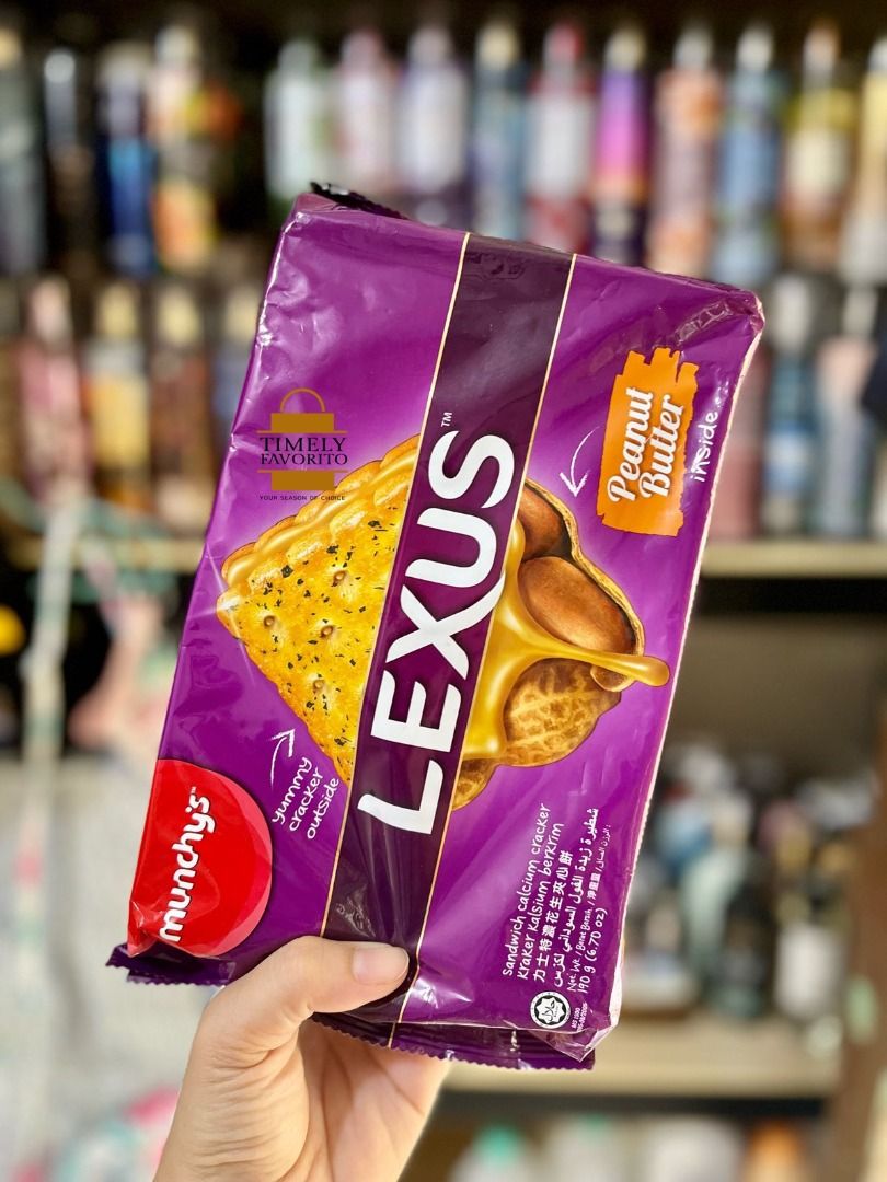 Lexus Chocolate/Peanut Butter Cream Biscuits, Food & Drinks, Packaged ...