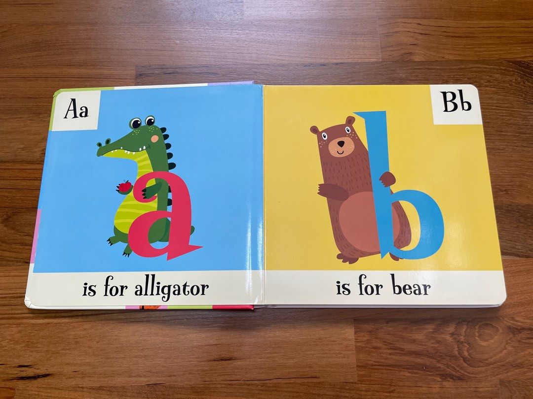 Like New Toddler Look & See ABC Alphabet Book, Hobbies & Toys, Books ...