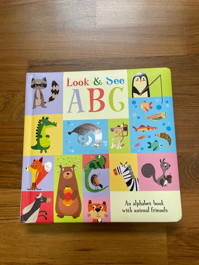 Like New Toddler Look & See ABC Alphabet Book, Hobbies & Toys, Books ...