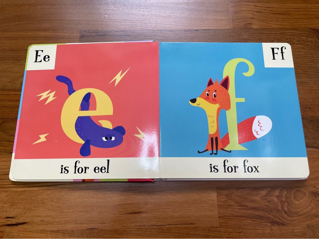 Like New Toddler Look & See ABC Alphabet Book, Hobbies & Toys, Books ...
