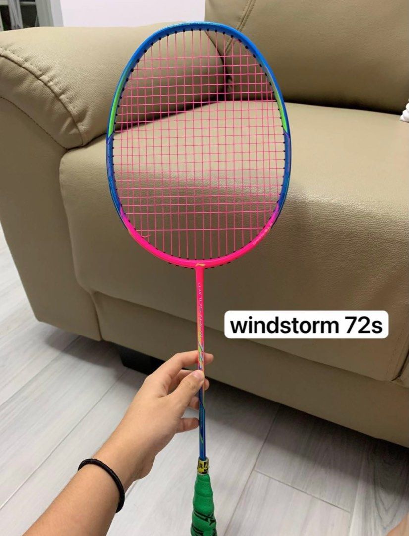 Lining Windstorm Badminton Rackets, Sports Equipment, Sports & Games ...