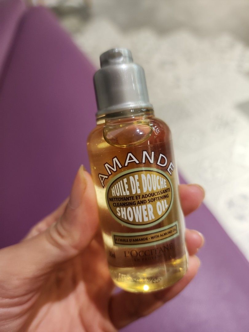 Loccitane almond shower oil, Beauty & Personal Care, Bath & Body, Bath ...