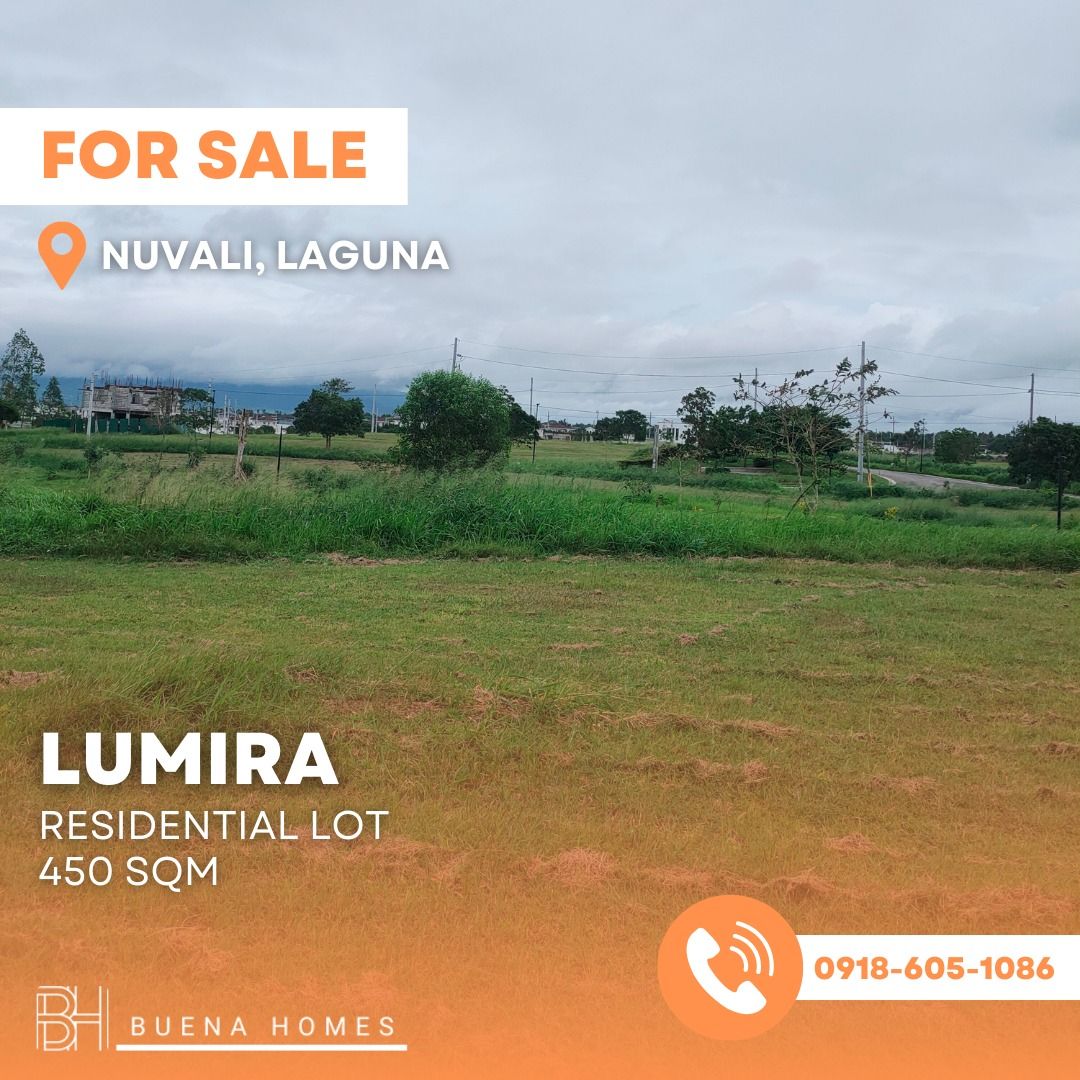 Lumira Nuvali Laguna by Ayala Land - Residential Lot 450sqm - FOR SALE, Property, For Sale, Lot ...
