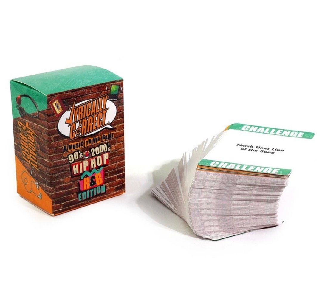 Lyrically Correct - Card Game, Hobbies & Toys, Toys & Games on Carousell
