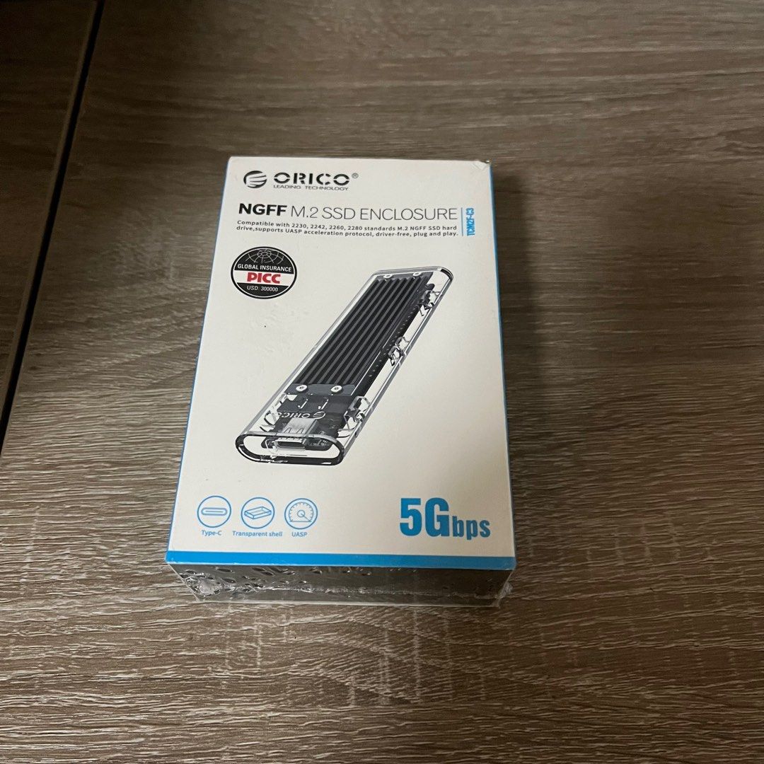 M2 SATA NGFF SSD External Casing Enclosure, Computers & Tech, Parts ...