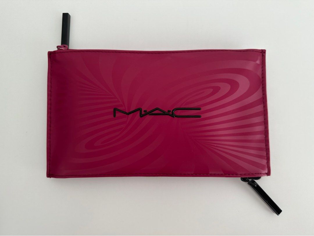 MAC double pocket makeup pouch, Women's Fashion, Bags & Wallets, Purses ...