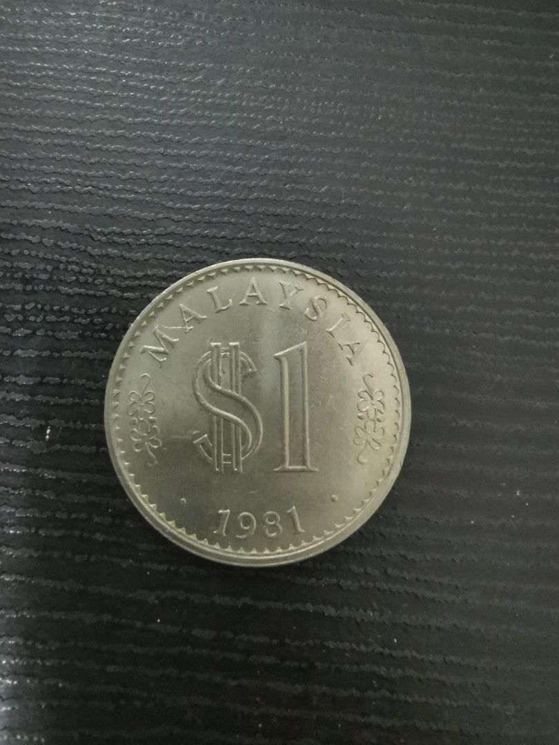 Malaysia 1 ringgit coin year 1981, Hobbies & Toys, Collectibles ...