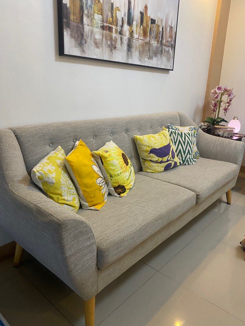 Sale! SET MANDAUE FOAM SOFA, Furniture & Home Living, Furniture, Sofas ...