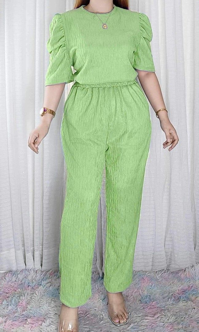 Marcela terno pants, Women's Fashion, Dresses & Sets, Sets or ...