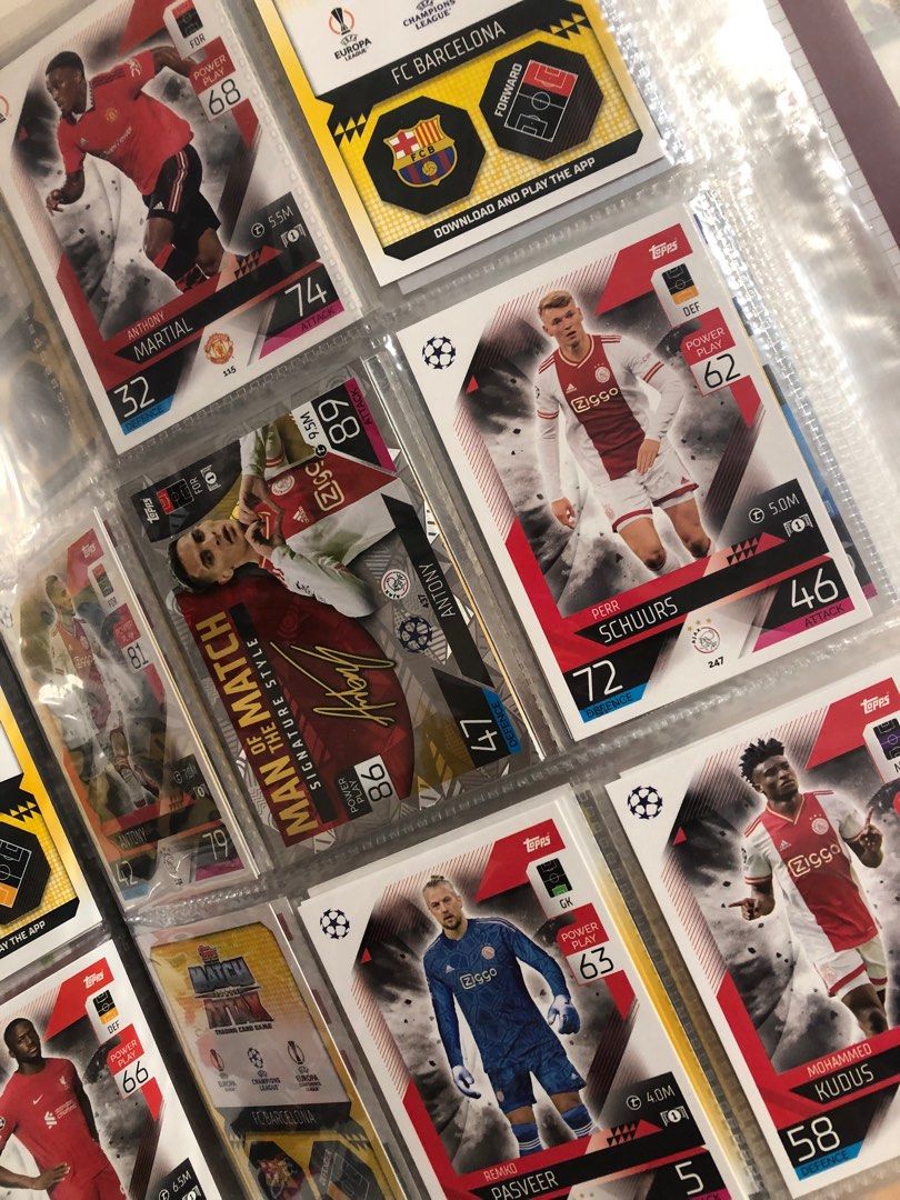 [Sell with purpose] Match & Attacks Card and Binder, Hobbies & Toys ...