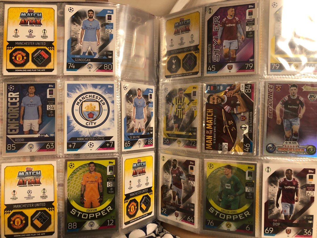 [Sell with purpose] Match & Attacks Card and Binder, Hobbies & Toys ...
