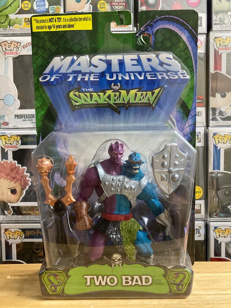 Mattel Masters of the Universe vs The Snakemen Two Bad Figure, Hobbies ...