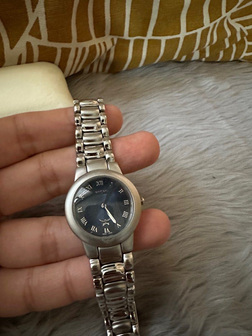 *MCM Ladies Watch - Navy Blue face*, Luxury, Watches on Carousell