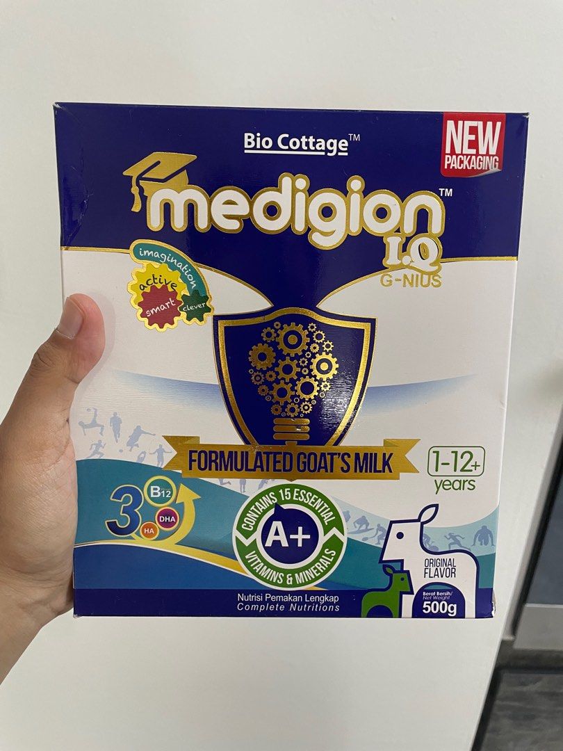 Medigion IQ Goat Milk for 1 to 12 years old, Babies & Kids, Nursing ...