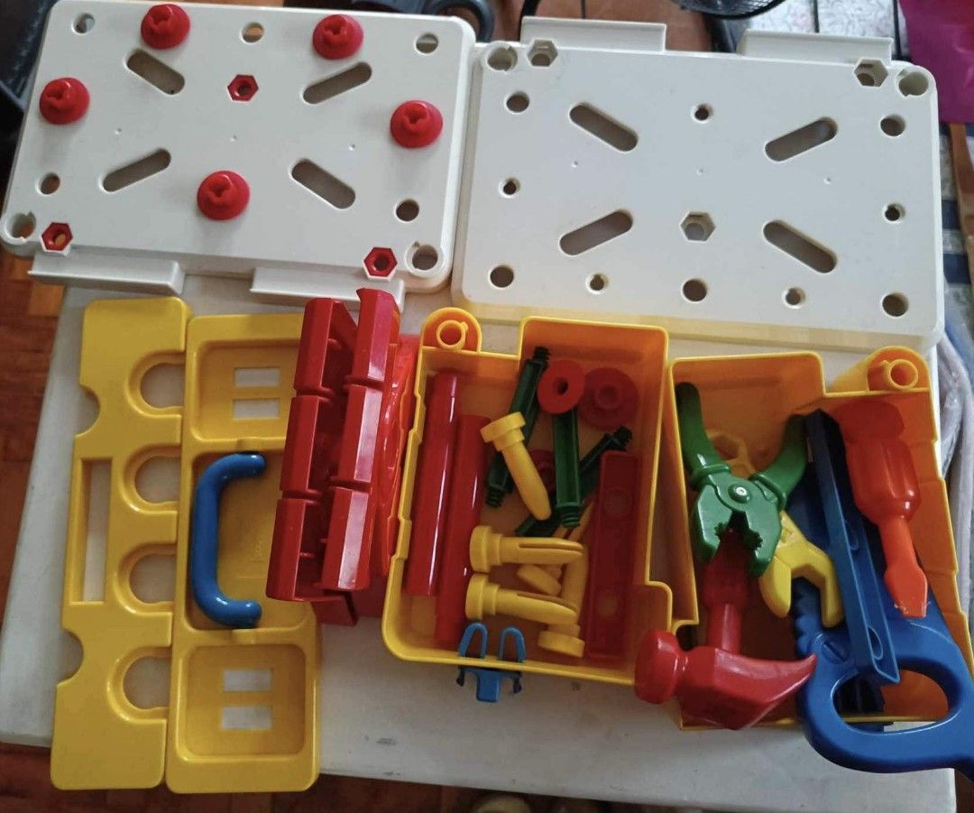 Megcos Brand Tool Bench Toy, Hobbies & Toys, Toys & Games on Carousell
