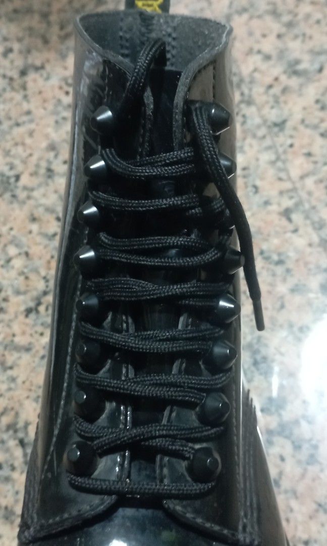 Mens Doc Martens Patent *SHINY* Leather boots, Men's Fashion, Footwear ...