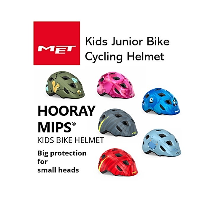 MET Kids Junior Bike Cycling Helmet Hooray, Sports Equipment, Bicycles ...